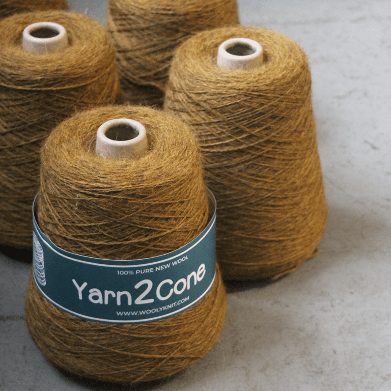 4ply British Wool 500g Cones - British Wool