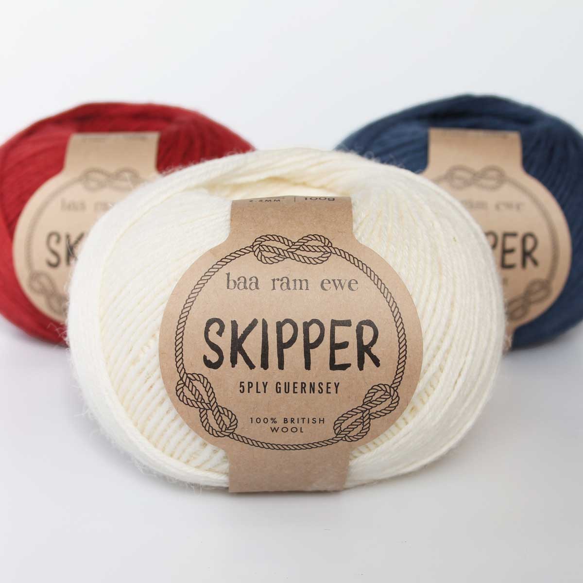 Skipper 5ply Guernsey - British Wool