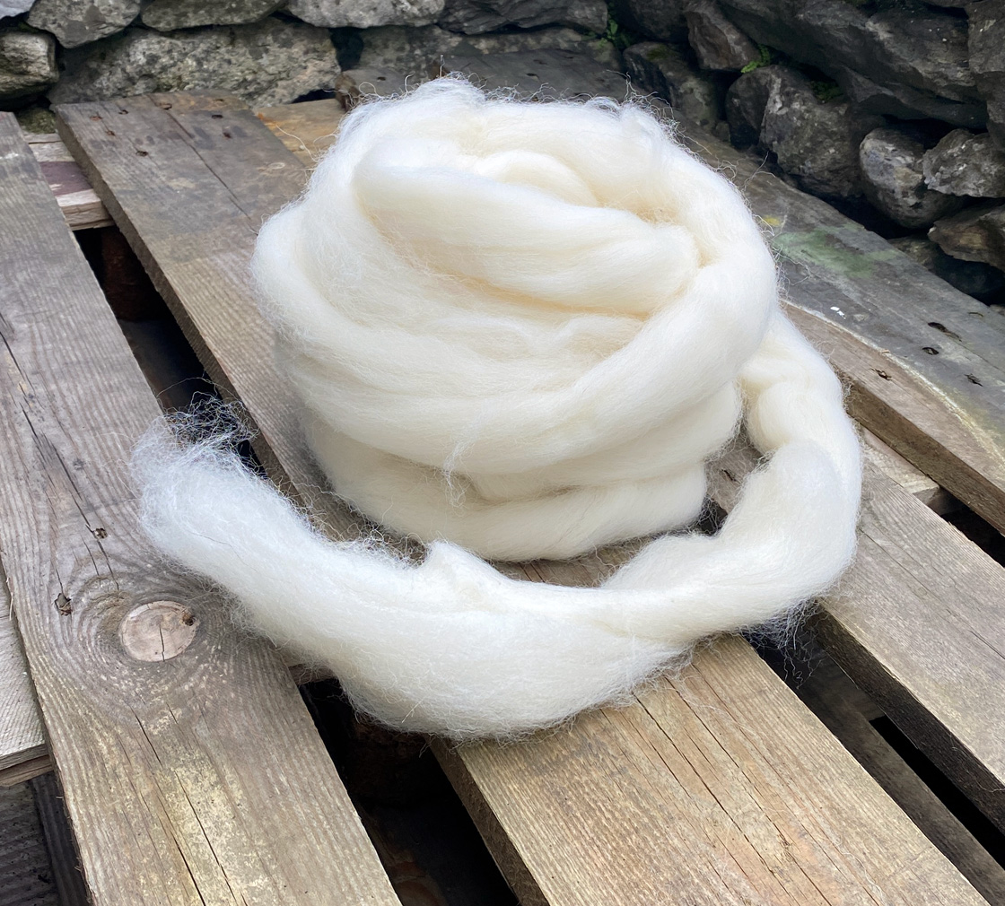 Clapdale Wool Top - British Wool