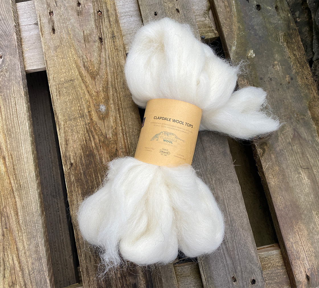 Clapdale Wool Top - British Wool