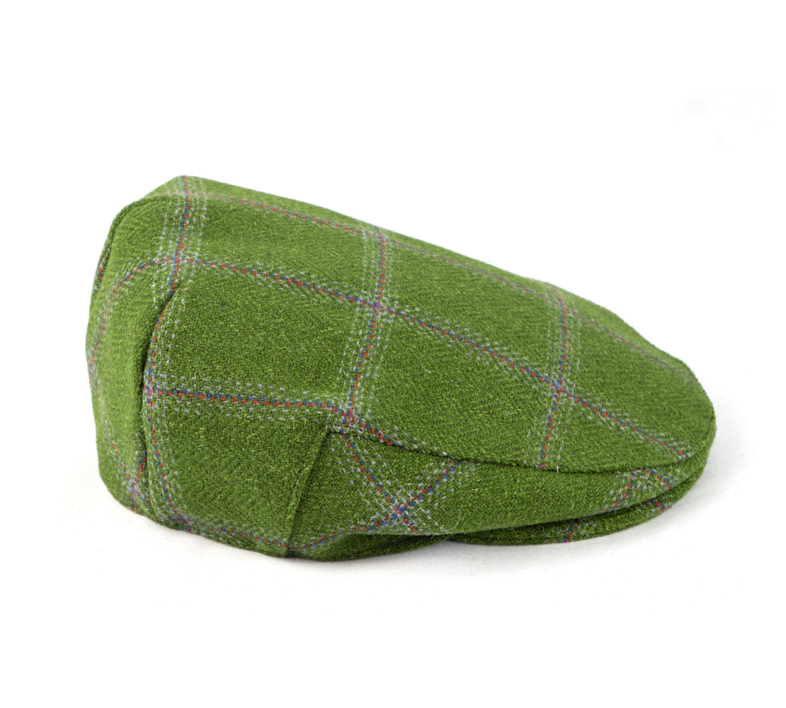 Traceable Clapdale Wool Flat Cap - British Wool