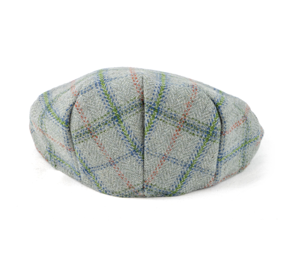 Traceable Clapdale Wool Flat Cap - British Wool