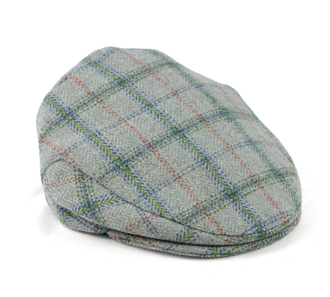 Traceable Clapdale Wool Flat Cap - British Wool
