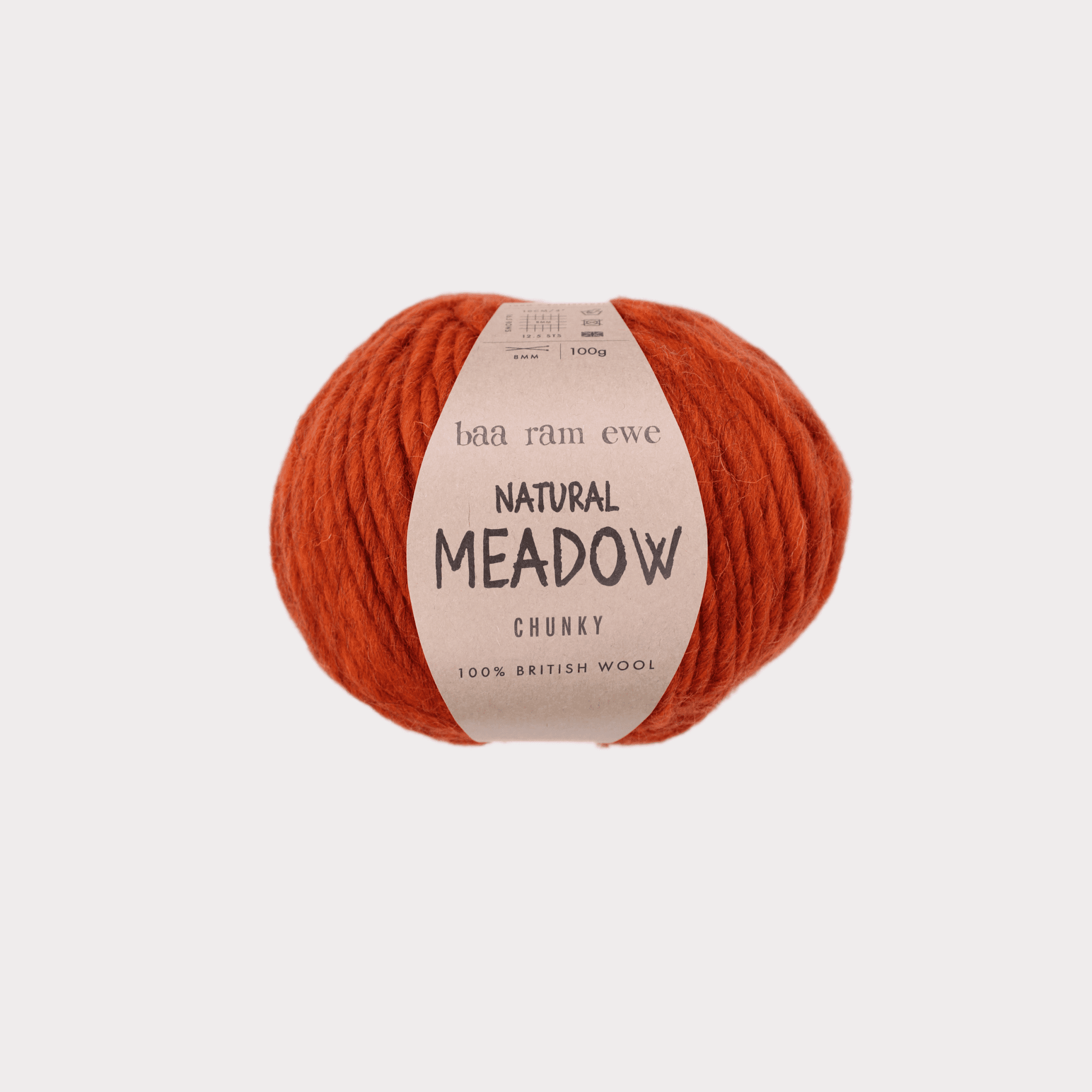 BRE Natural Meadow Chunky Yarn - British Wool
