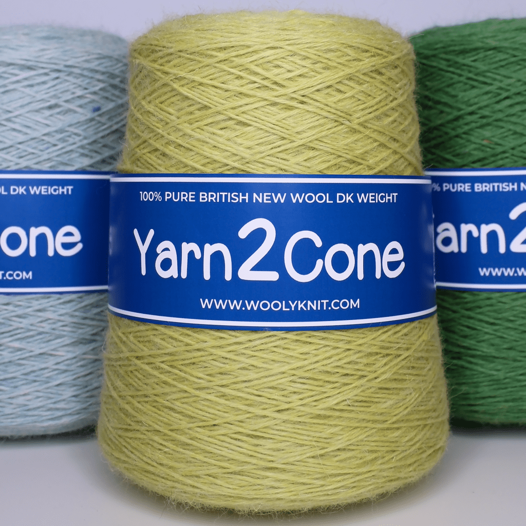 DK British wool 500g Cones - British Wool